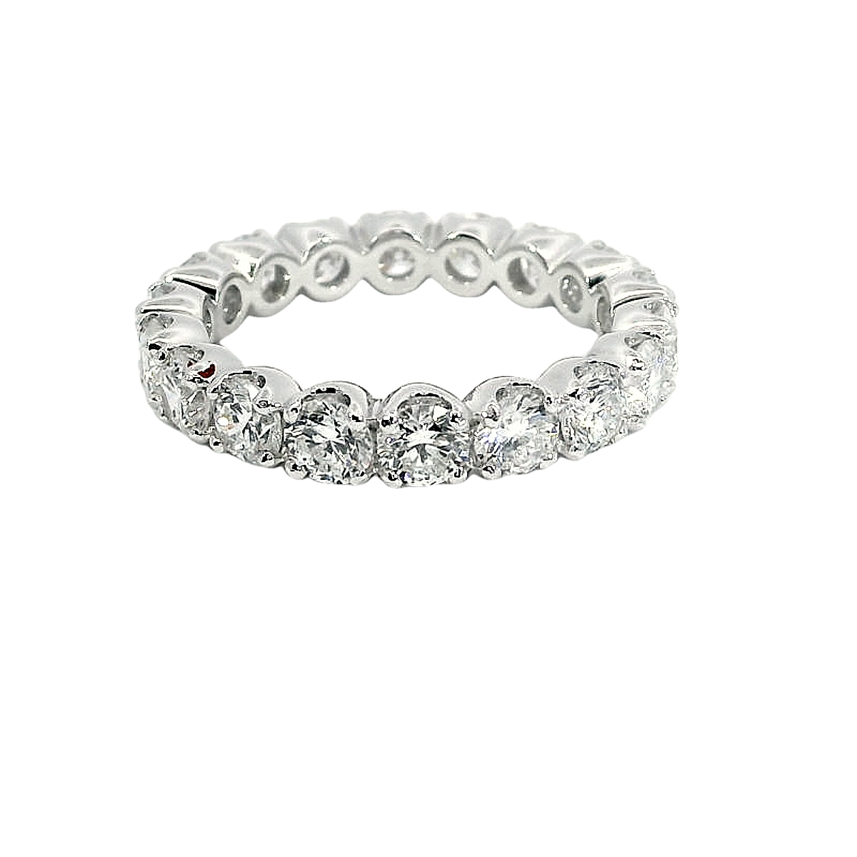 Twinkle Dimonds 3.15CT D-E/VVS-VS2 LG Diamond Wedding/Eternity Ring ...